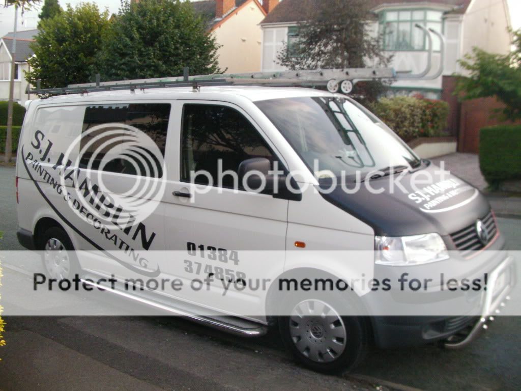 thinking of sign writing the van.... | VW T4 Forum - VW T5 Forum