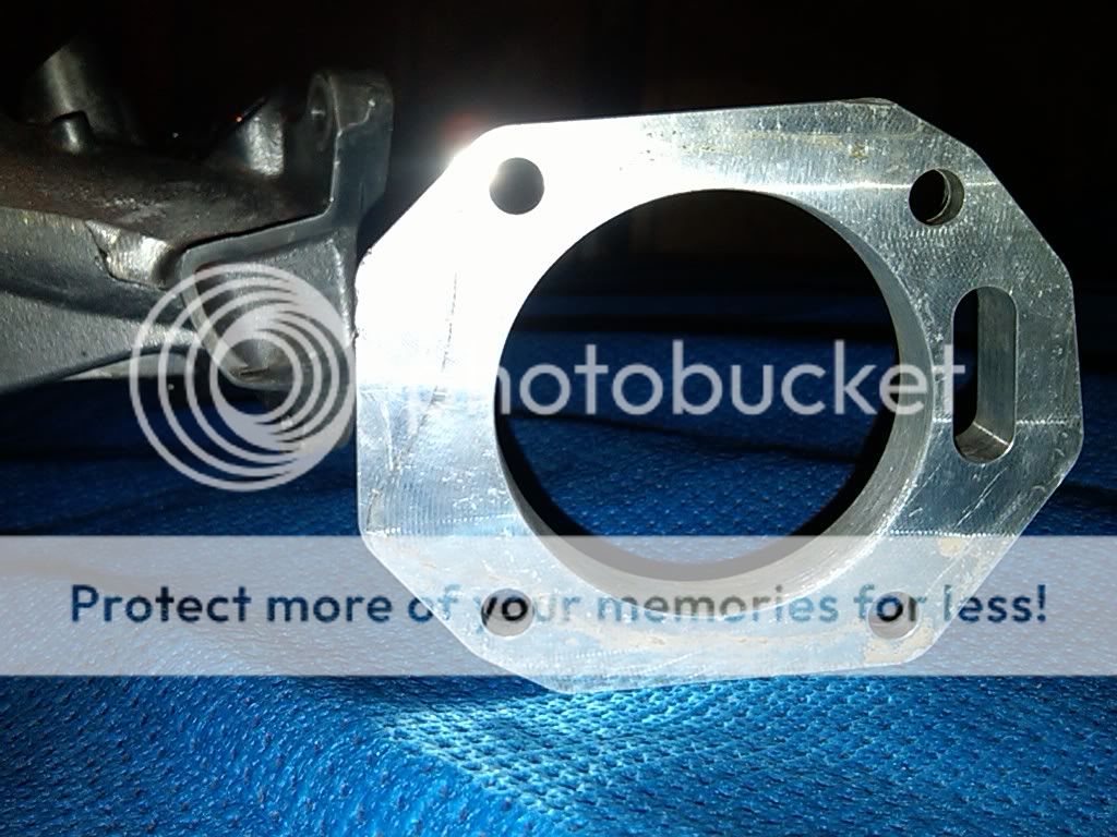 ported rbc intake manifold bdl 70mm tb & karcepts ac&ps removal kit ...